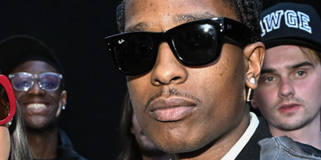 ASAP Rocky at his fashion show, American Sabotage by AWGE Menswear ...