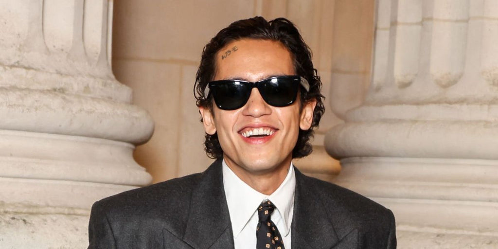 Actor and singer Dominic Fike was seen wearing the iconic Ray-Ban ...