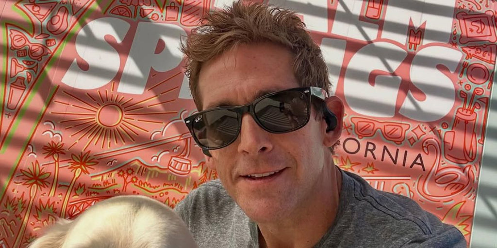 Actor Eric Szmanda was seen wearing black Ray-Ban New Wayfarer 2132 901 ...