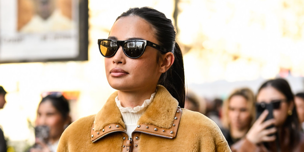 Filipino-American model Kelsey Merritt was seen wearing DMY Studios ...