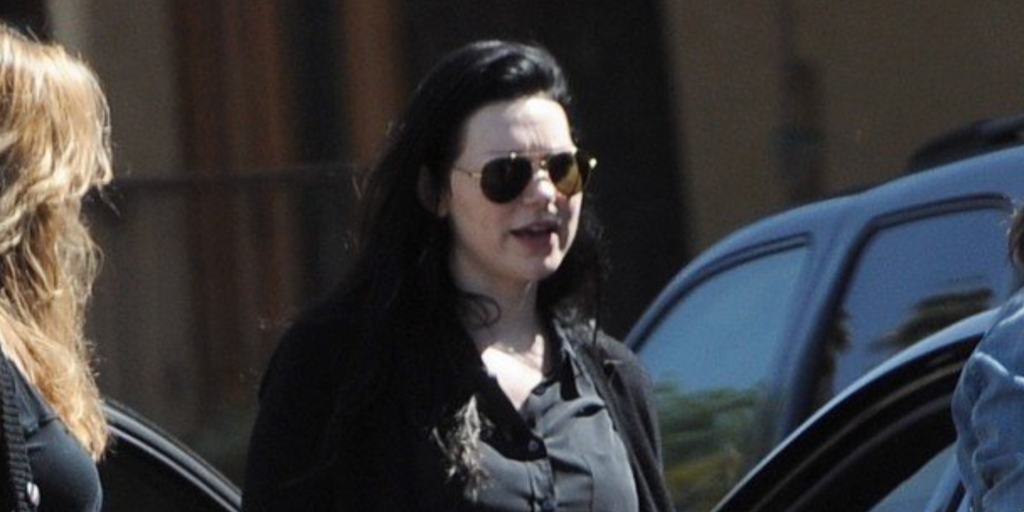 Actress and director Laura Prepon was seen wearing Ray-Ban Aviator RB ...