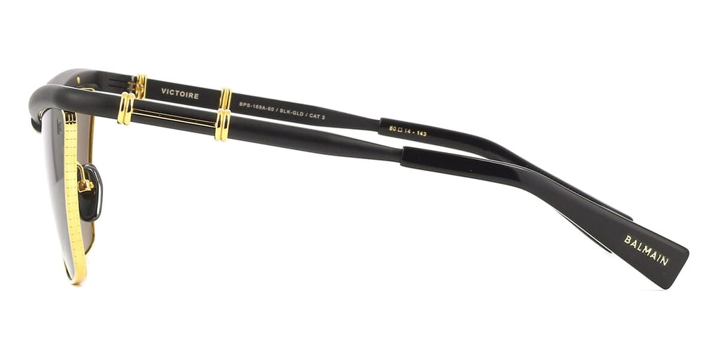 Balmain Victoire BPS-169A Black and Gold Sunglasses