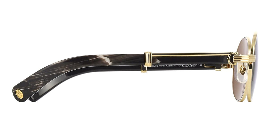 Cartier Buffalo Horn CT0464S 005 0JU Sunglasses
