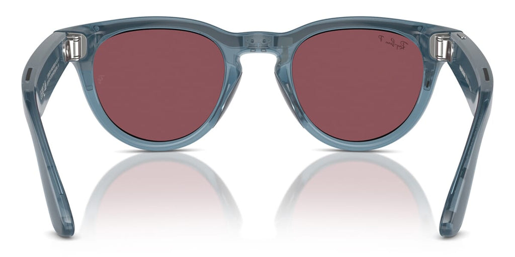 Ray-Ban Meta Headliner RW4009 6698/5Q Polarised Smart Glasses Sunglasses