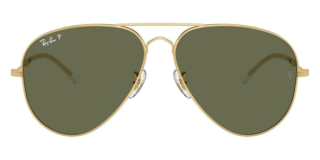 Ray-Ban Old Aviator RB 3825 001/58 Polarised Sunglasses