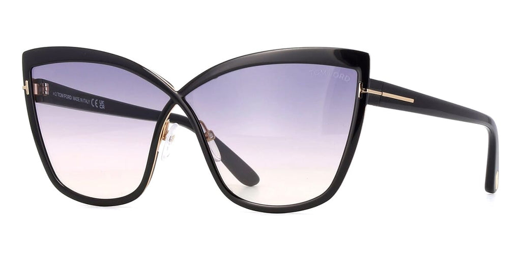 Tom Ford Sandrine-02 TF715 01B Sunglasses