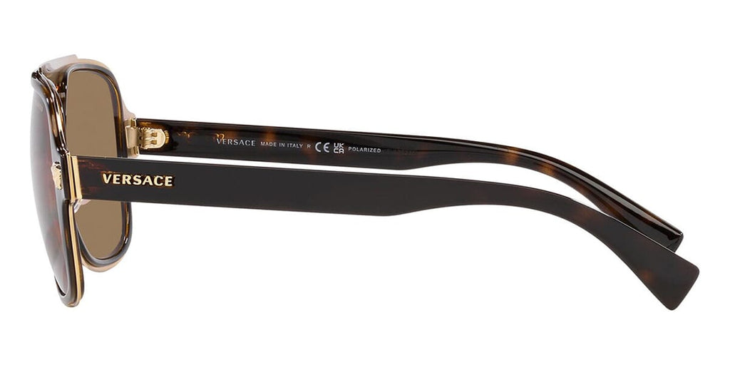 Versace 2199 1252/LA Polarised Sunglasses