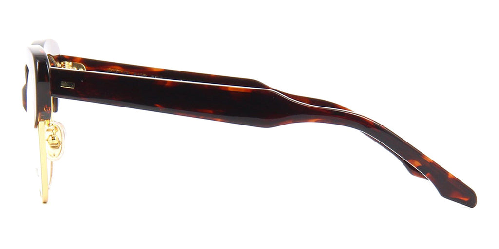 Cutler and Gross 1351 02 Medium Dark Turtle and Gold