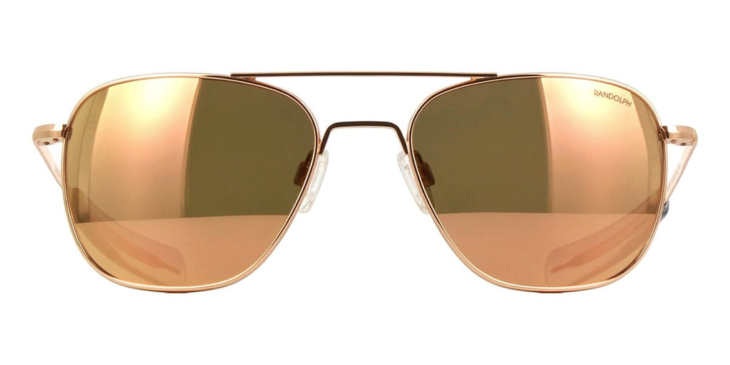 Randolph Aviator 22K Rose Gold AF162 Sunglasses